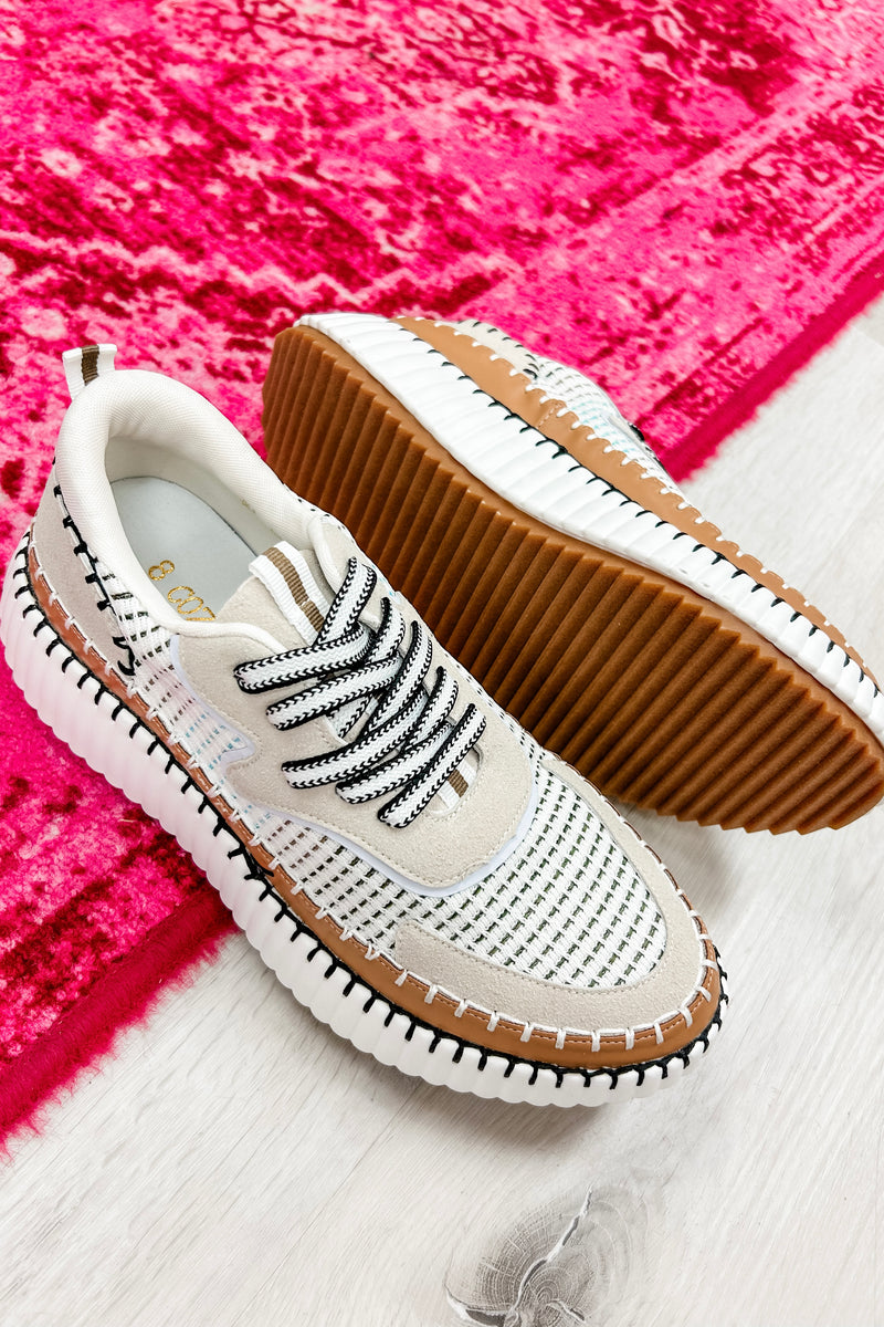 Big Energy Sneakers - Beige – Simply Kate